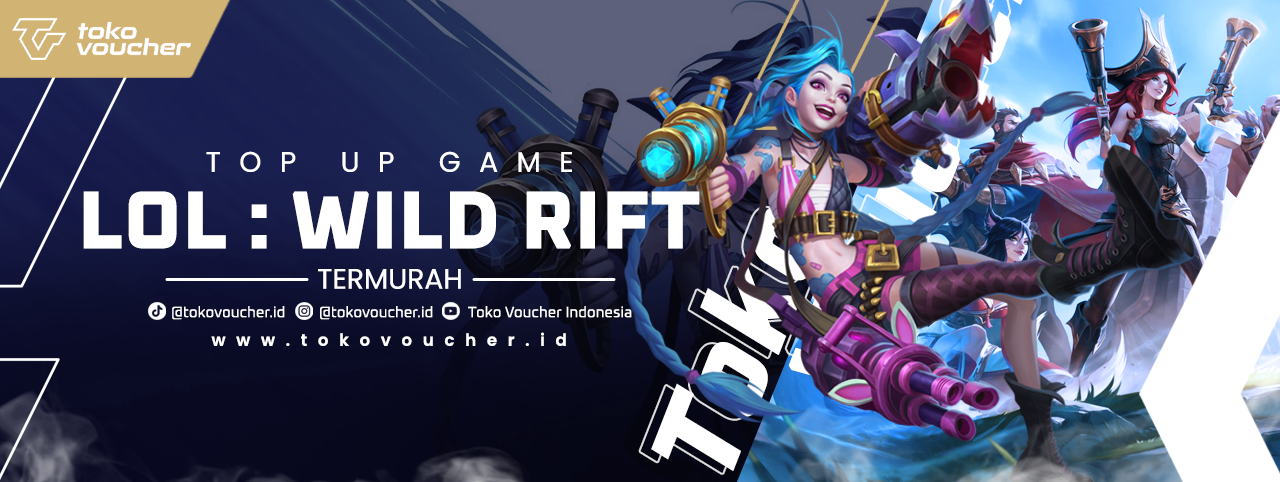 Top Up League of Legends : Wild Rift Termurah - DJUPLESTORE