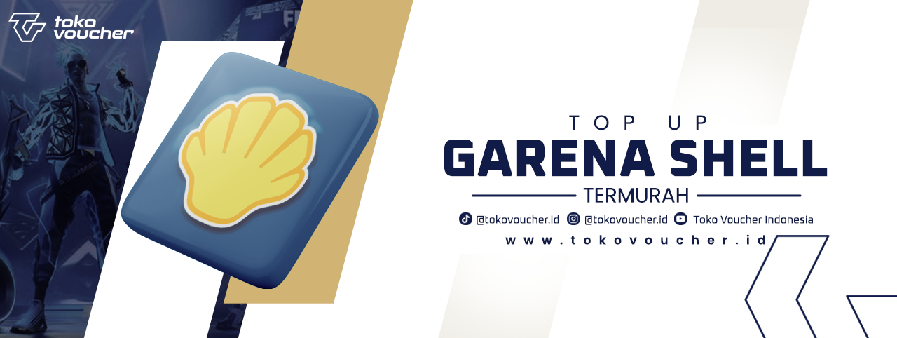 Top Up Garena Shell Reguler Termurah - Tokovoucher