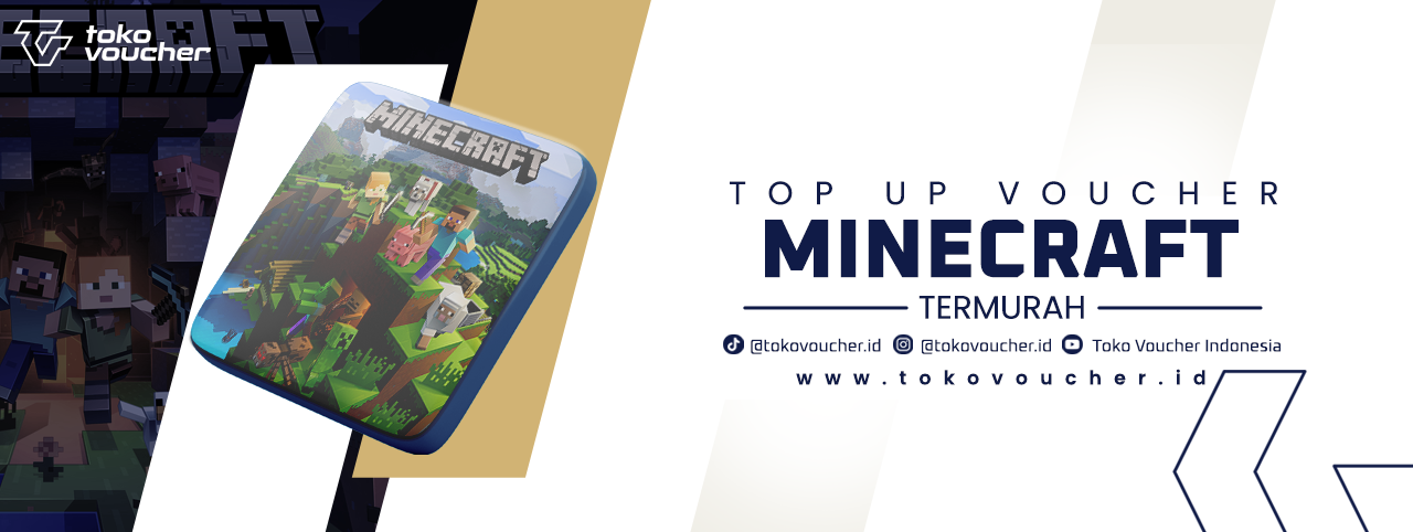 Top Up Minecraft Voucher Termurah - DJUPLESTORE