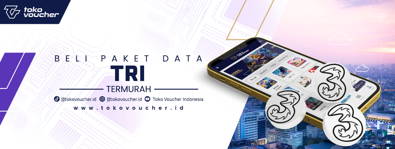 Top Up Tri Data Happy Mini Termurah - Tokovoucher
